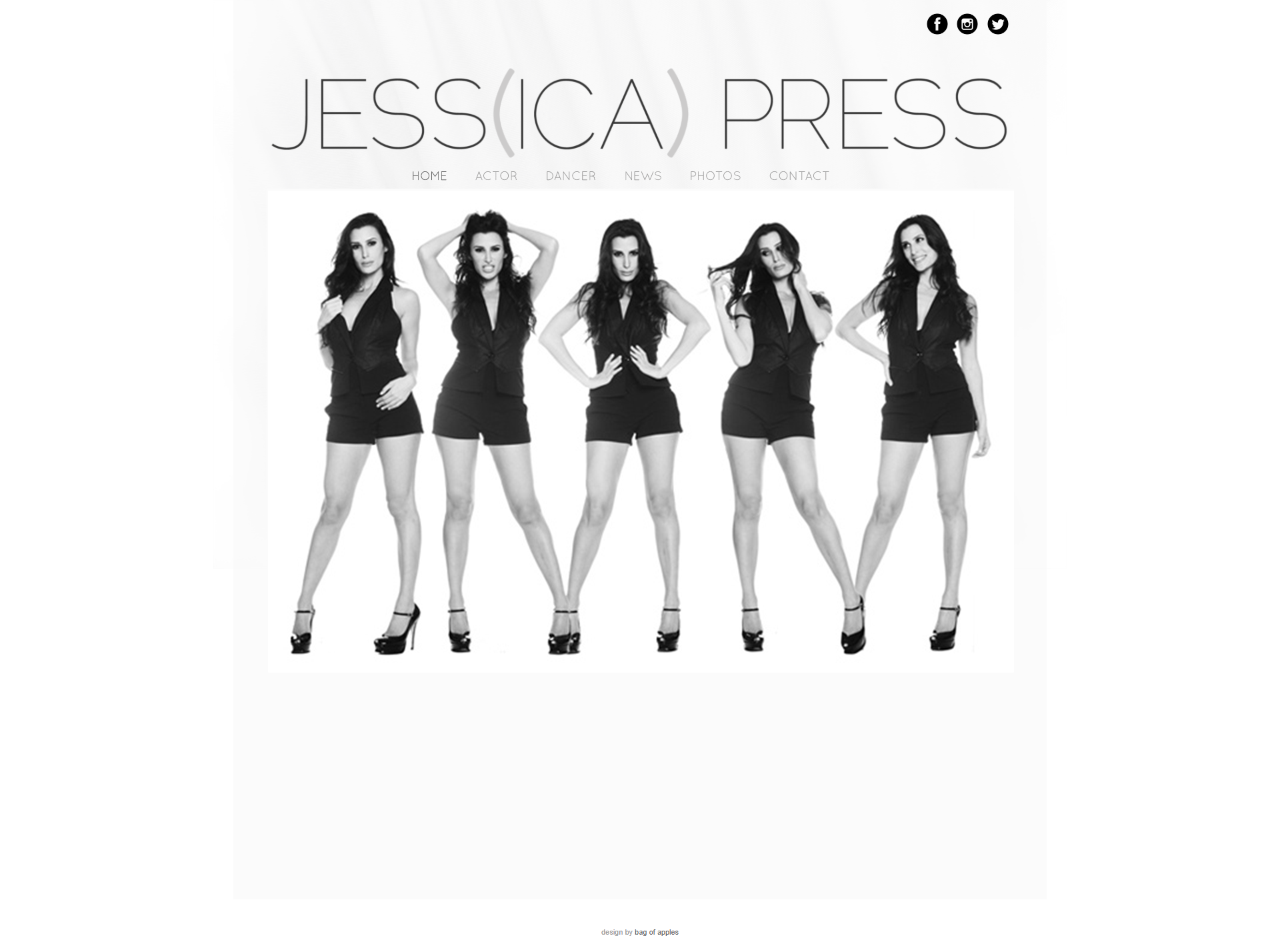 Jess Press – bag of apples